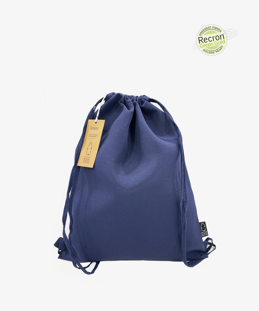 Amaryllis rPET Drawstring Bag | Recron® GreenGold & AWARE™ – Ecoduka