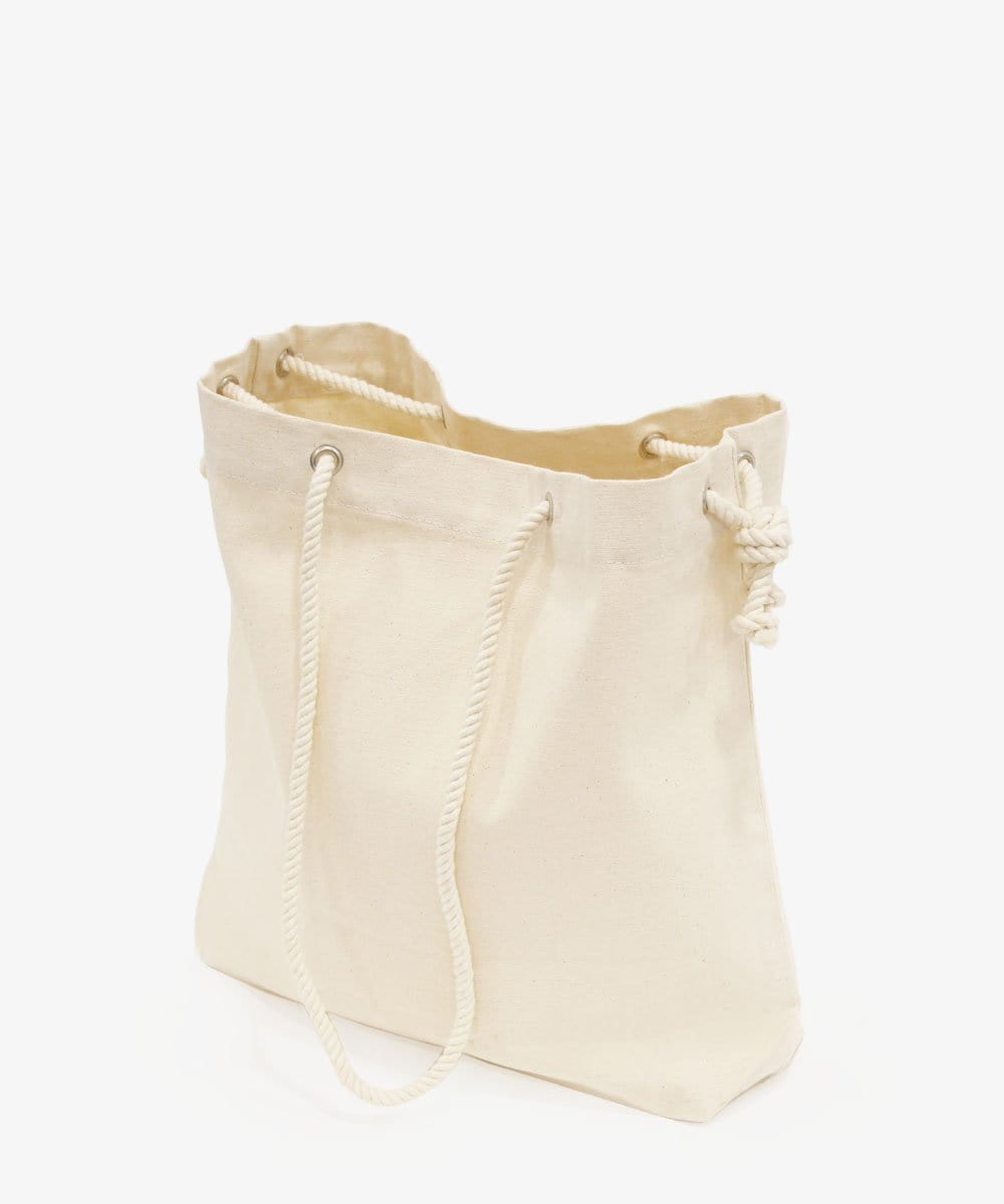 Yarrow Canvas Tote with Rope Handles | Promotional Rope Handle Canvas ...